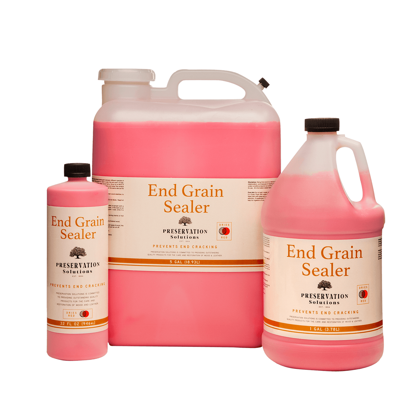 End Grain Sealer Red – Preservation Solutions
